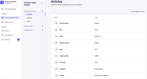 Building a simple Blog, with Next.JS, Supabase and Strapi